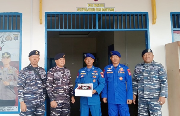 TNI AL Kunjungi Pos Penolong Polres Bontang, Perkuat Keamanan Perairan ...
